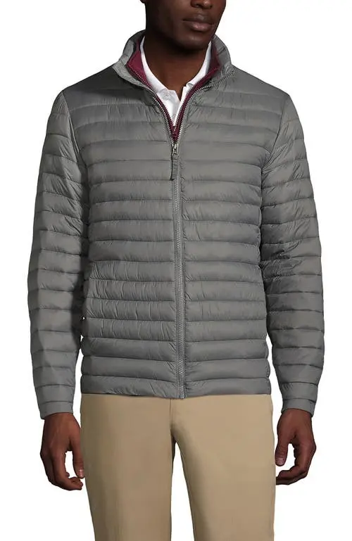 LANDS' END Thermoplume Jacket - Arctic Gray