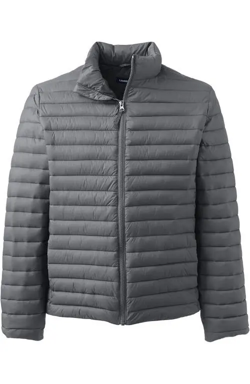 LANDS' END Thermoplume Jacket - Arctic Gray