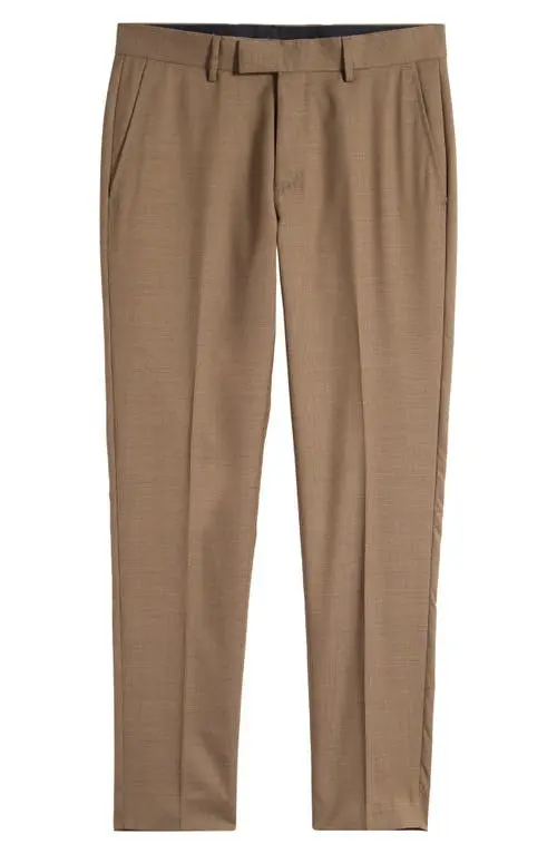 Tiger Of Sweden Tenuta Slim Fit Wool Dress Pants In Dusty Brown - 55% Off |  Editorialist