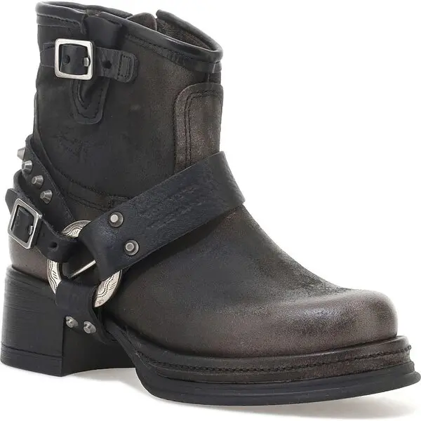 A.S.98 Carter Moto Boots - Brushed Smoke