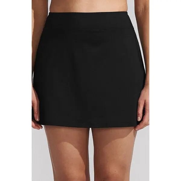 LANDS' END A-line Swim Skirt - Black