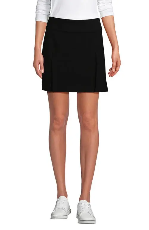 LANDS' END Active Performance Pleated Skort - Black