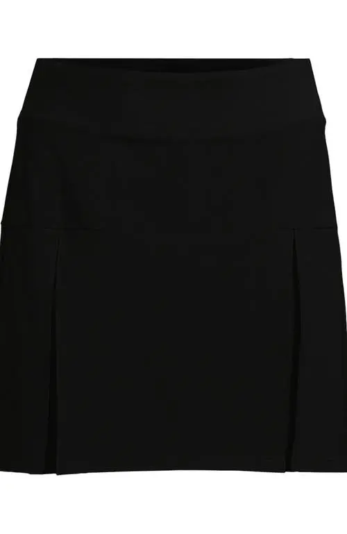 LANDS' END Active Performance Pleated Skort - Black