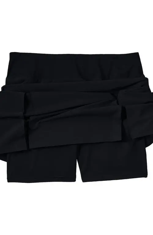 LANDS' END Active Performance Pleated Skort - Black