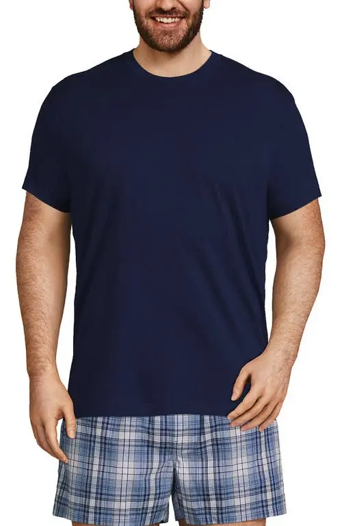 LANDS' END Crewneck Undershirt 3 Pack - Multi 3 Pack