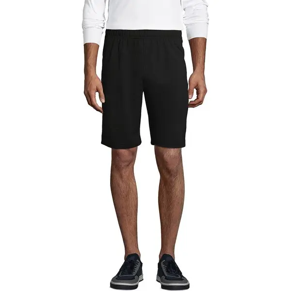 LANDS' END Mesh Gym Shorts - Black