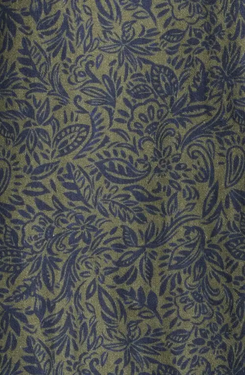 Johnston & Murphy Foliage Print Button-up Shirt