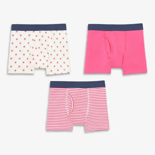 PRIMARY Boxer Brief 3-pack - Bubblegum Mix