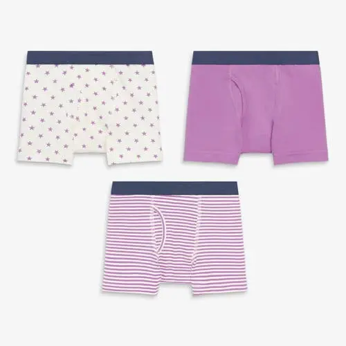 PRIMARY Boxer Brief 3-pack - Lavender Mix