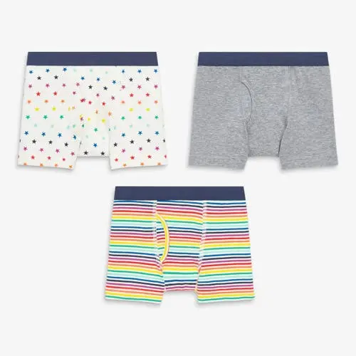 PRIMARY Boxer Brief 3-pack - Sunburst Rainbow Mix