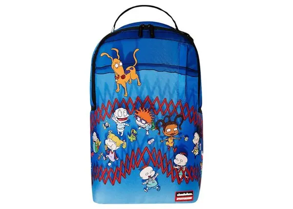 SPRAYGROUND X Nickelodeon Rugrats Playpen Sharkmouth Backpack - Blue
