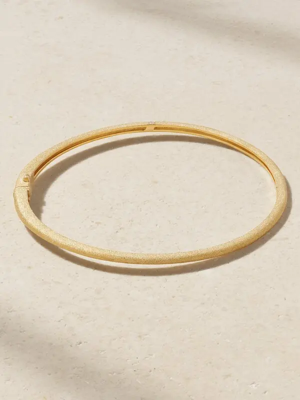 Yvonne Léon Alliance Mini 9-karat Diamond Bracelet