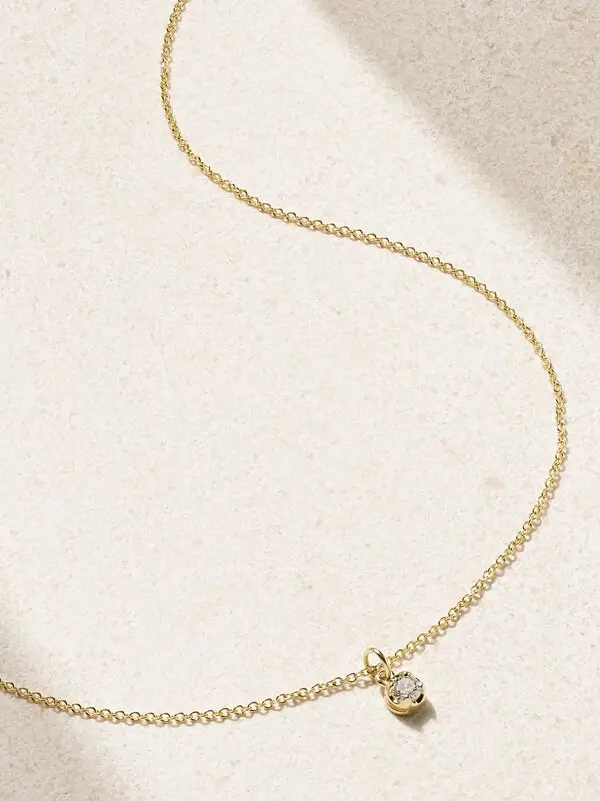 JENNIFER MEYER 18-karat Diamond Necklace - Gold