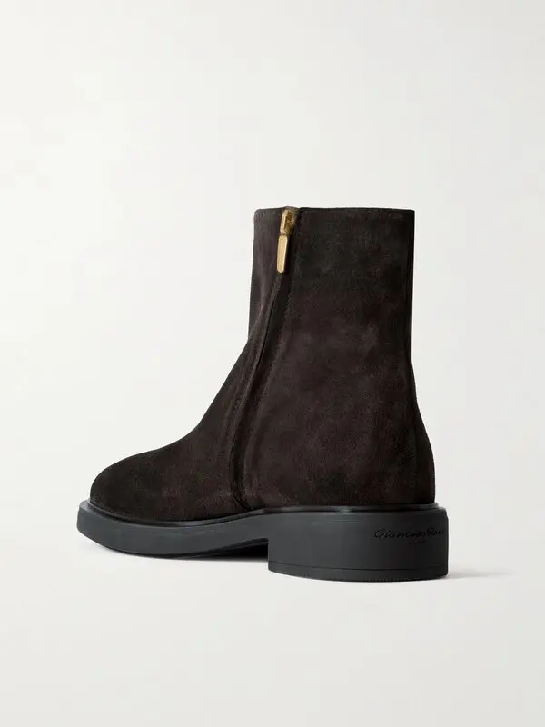 GIANVITO ROSSI Lexington 20 Ankle Boots - Brown