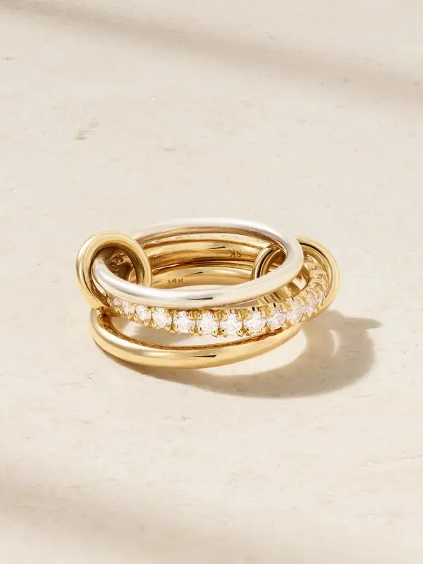 SPINELLI KILCOLLIN Petunia Diamond Rings - Gold