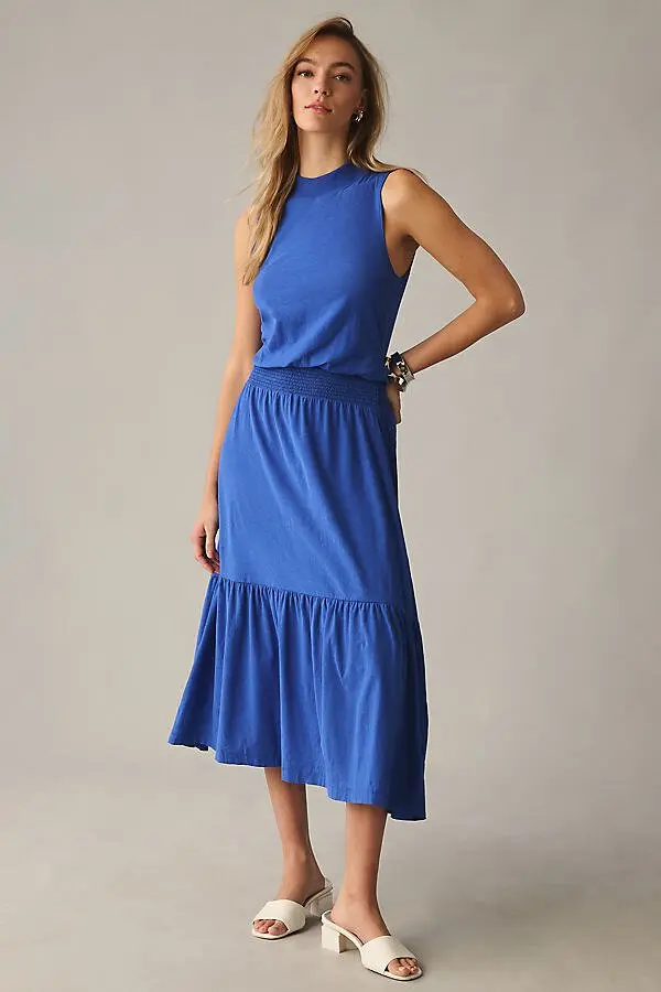 navy blue dress for baby girl Nation Los Angeles Barrett '90s Dress main image 0