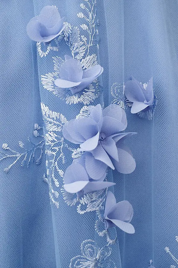 batwing sleeve midi dress Plus Size Retro Blue and White Floral Print Batwing Sleeve Midi Dress for a  Chic Look