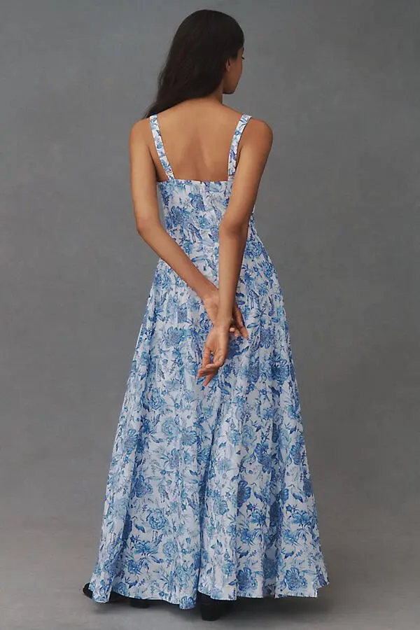 aqua blu dress Aqua Blu Triomphe Indie Midi Dress – Indianic Rottnest Island main image 1