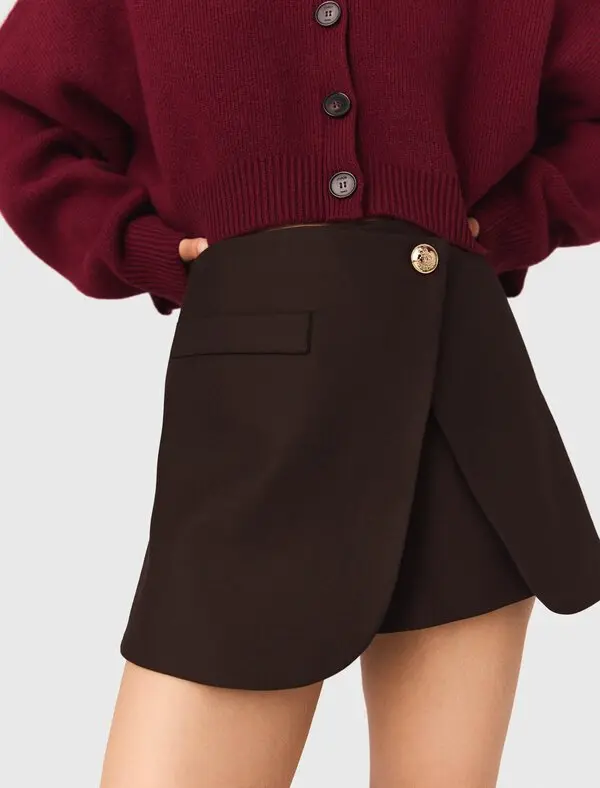 Maje Paneled Skort