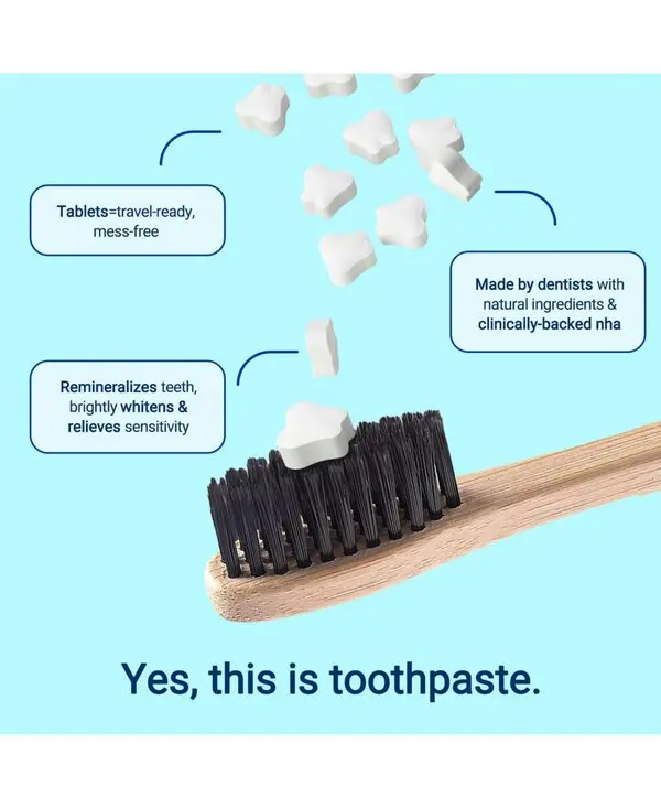 MYSMILE Toothpaste Tablets Toothpaste Bites