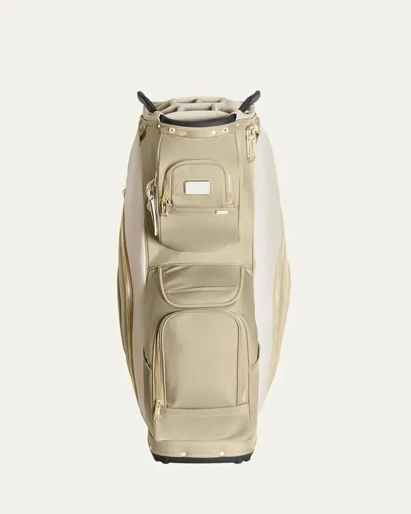 Tumi Golf Cart Bag - Off White/tan