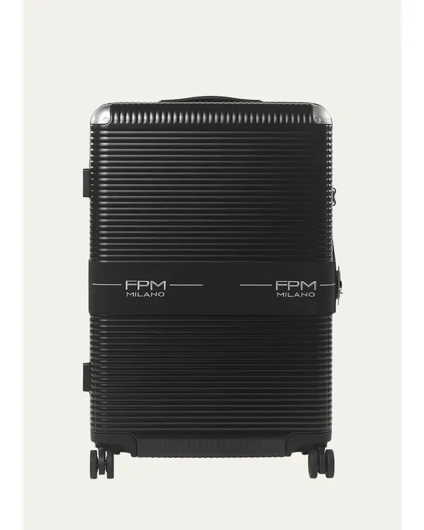 FPM MILANO Bank Zip Deluxe 76 Spinner Luggage - Eclipse Black