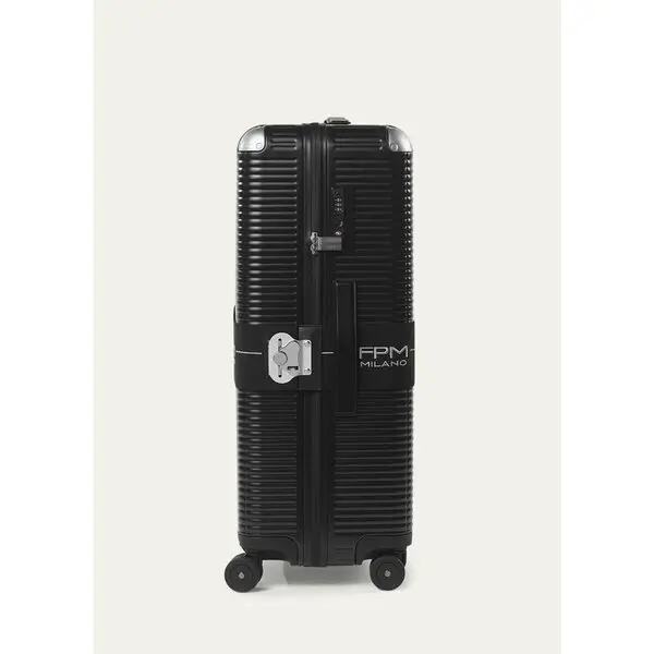 FPM MILANO Bank Zip Deluxe 76 Spinner Luggage - Eclipse Black
