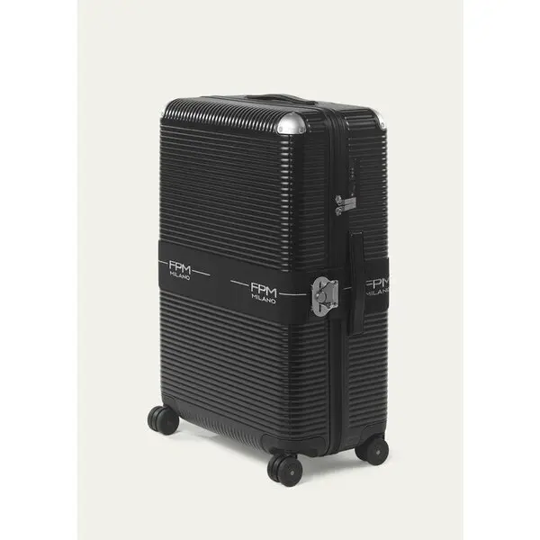 FPM MILANO Bank Zip Deluxe 76 Spinner Luggage - Eclipse Black