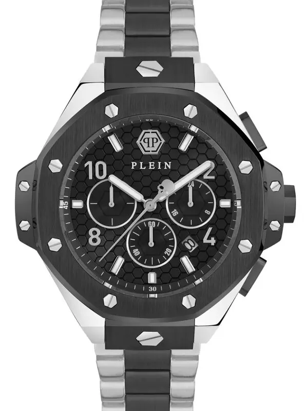 Philipp Plein Octagon Chronograph Stainless Steel Watch