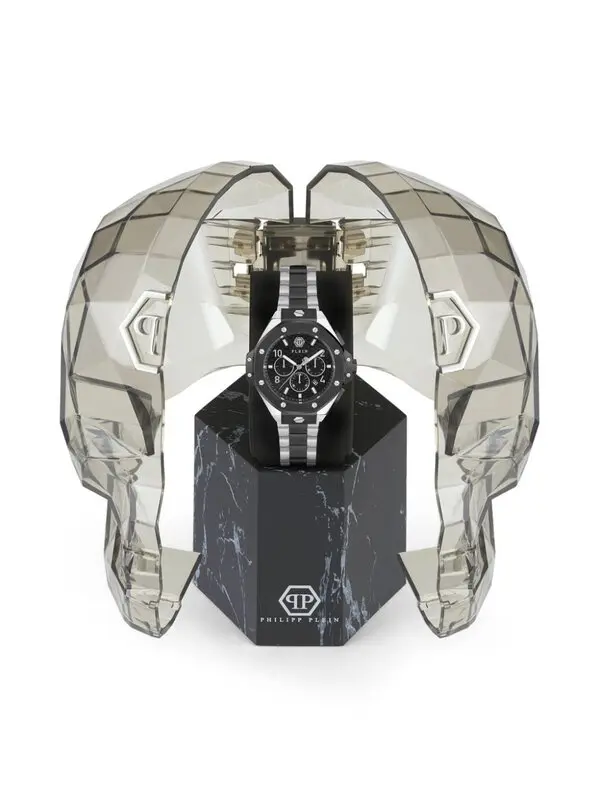 Philipp Plein Octagon Chronograph Stainless Steel Watch