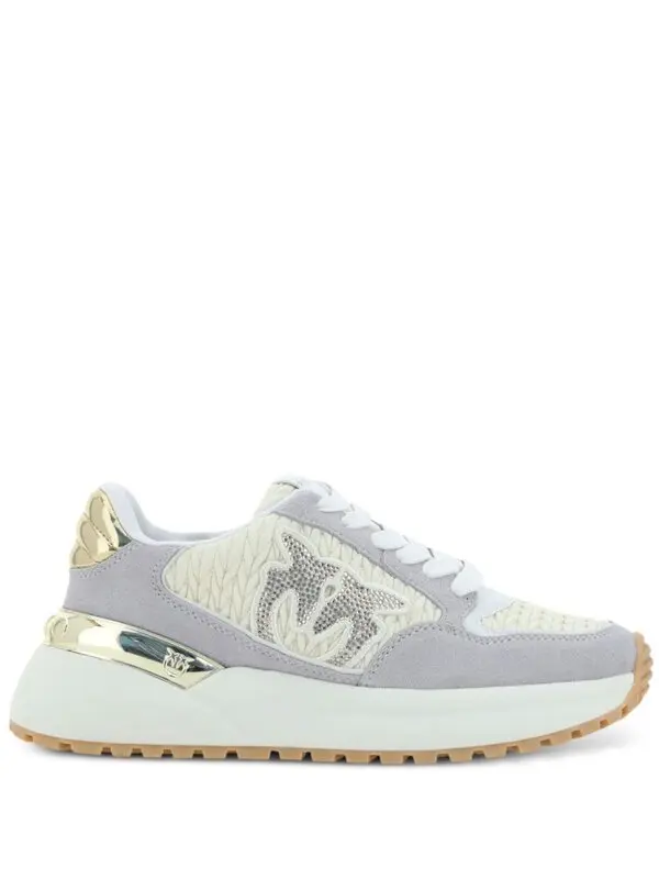 Pinko Gem Suede Trainers