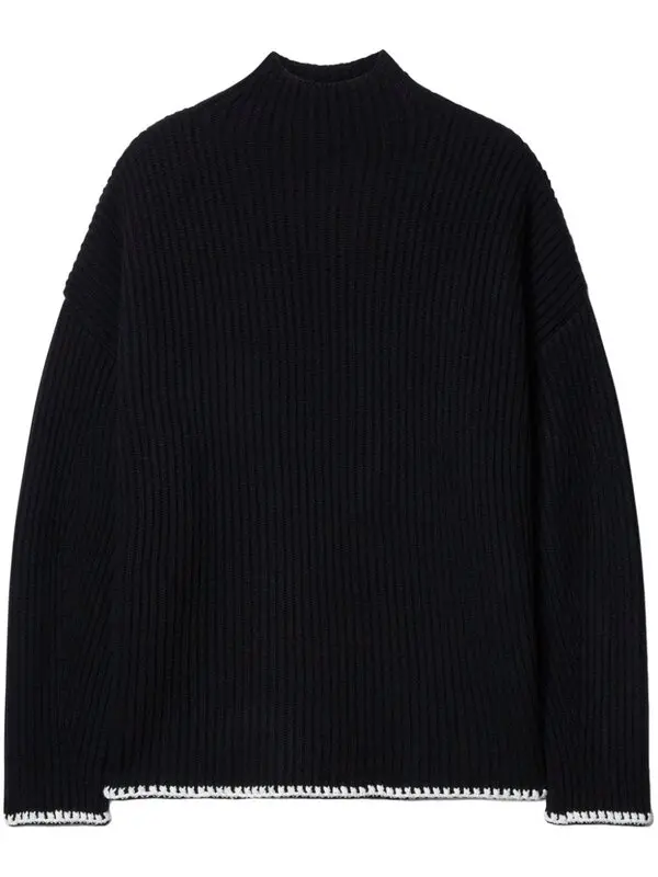 Off-White Logo-embroidered Jumper