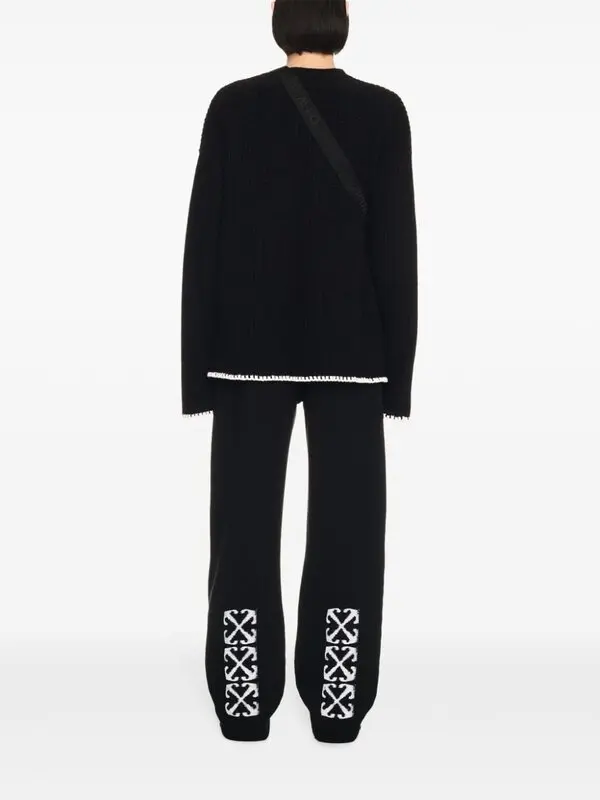 Off-White Contrasting-trim Jumper