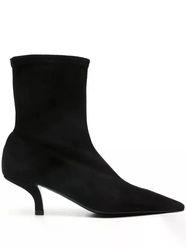 TOTEME 60mm Suede Sock Boots