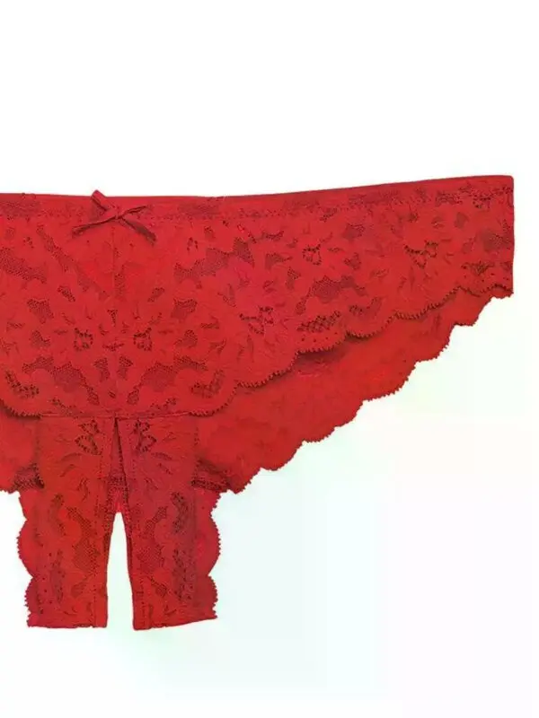 FLEUR DU MAL Charlottte Crotchless Briefs