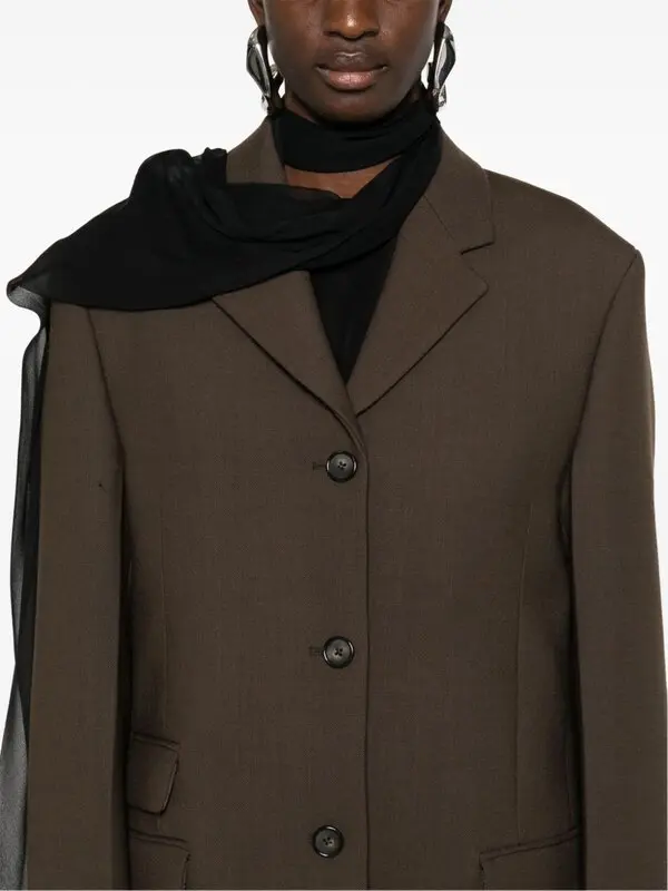 TOTEME Straight Single-breasted Blazer