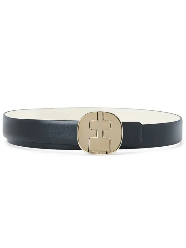 FERRAGAMO Ff-buckle Belt - Black