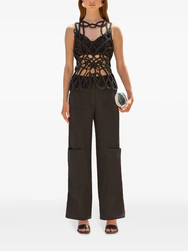 Cult Gaia Danica Knitted Top