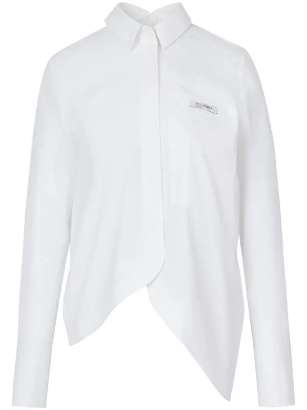 Ports 1961 Asymmetrical Button-down Shirt