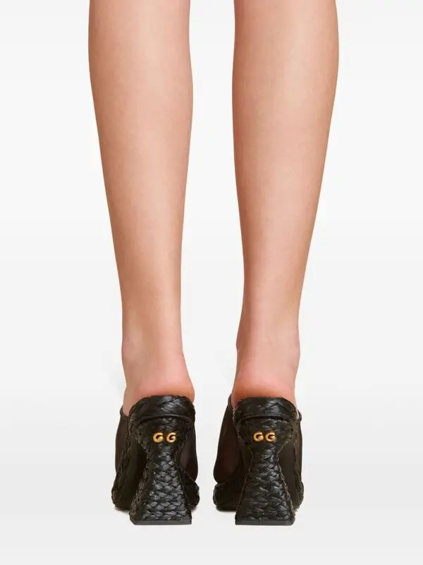 Cult Gaia Lunx Heeled Mules