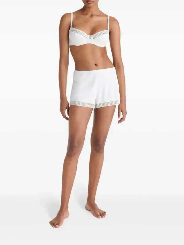 ERES Sylvie Lace-trimmed Shorts - White