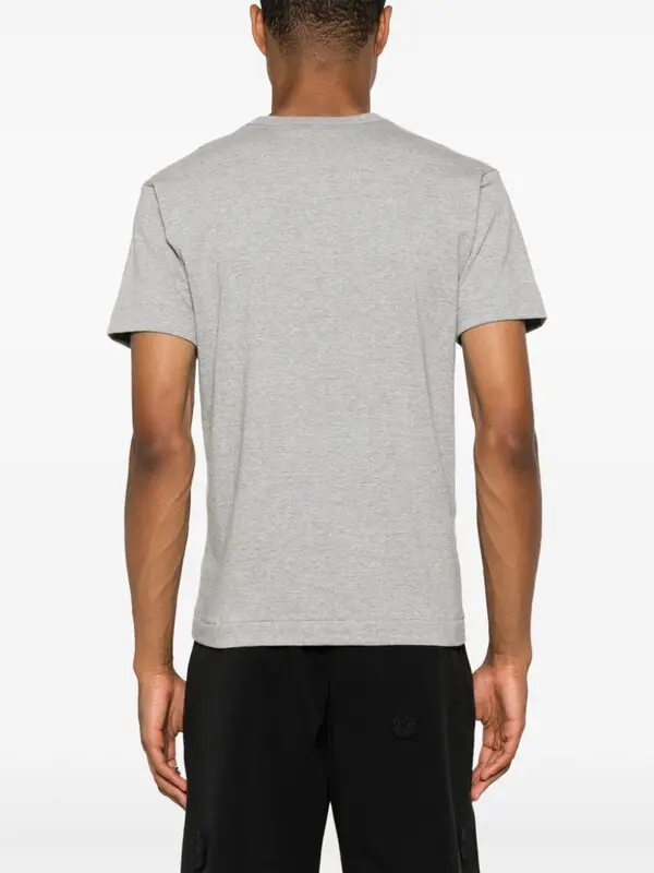 Play Comme Des Garcon Heart Emblem T-shirt - Grey