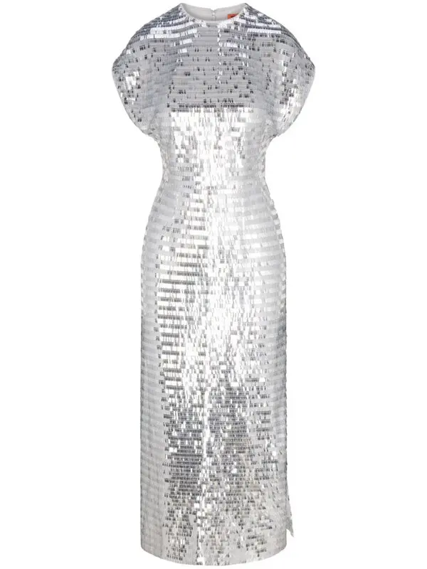 SIMONMILLER Argan Sequin-embellished Dress