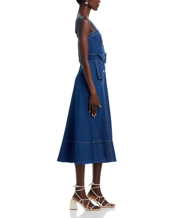 white christmas dresses Cinq à Sept Women's Indigo Denim Nova Dress main image 1