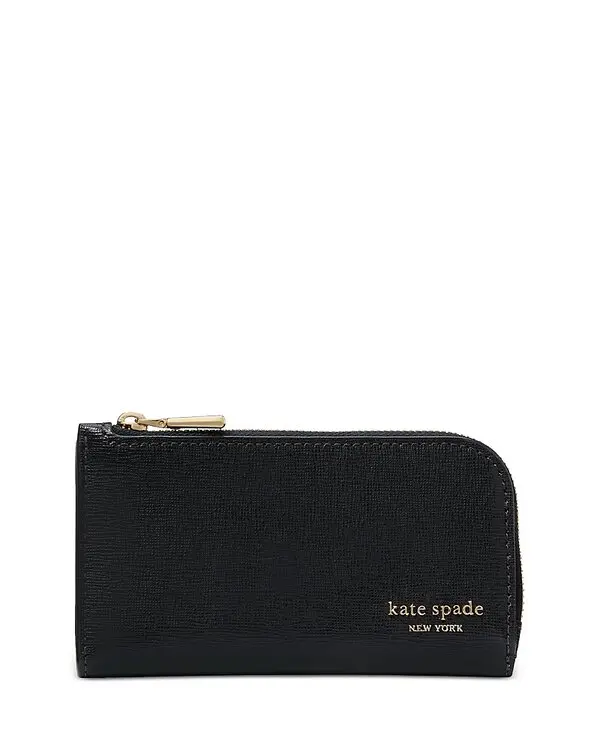 Kate Spade New York Devin Saffiano Small Slim Bifold Wallet - Black
