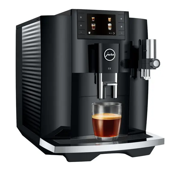 JURA E8 Automatic Coffee Machine In Piano - Black