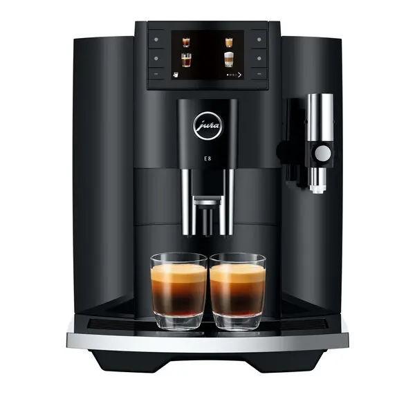 JURA E8 Automatic Coffee Machine In Piano - Black