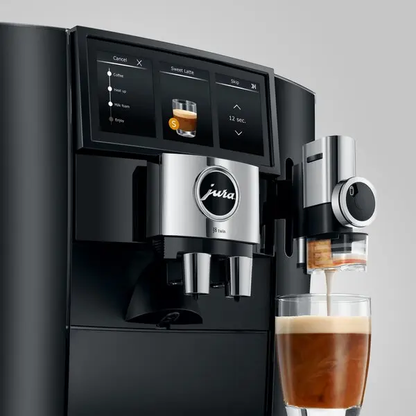 JURA J8 Twin Automatic Coffee Machine - Black