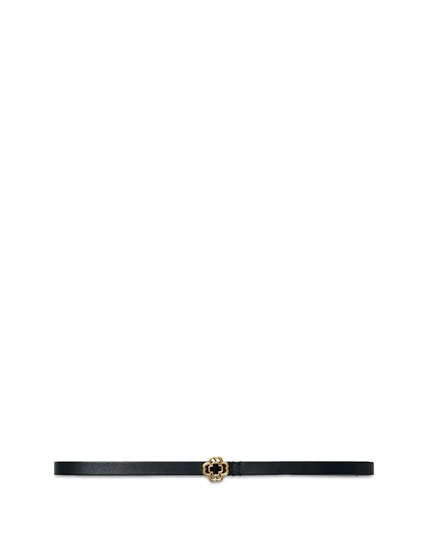 Maje Mini Moon Belt - Black