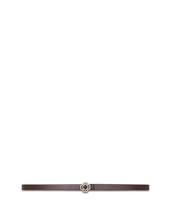 Maje Mini Moon Belt - Dark Brown